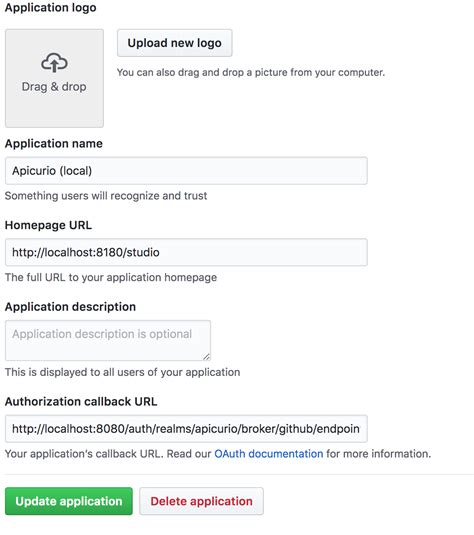 Facing Issue While Linking Github Account · Issue 377 · Apicurio