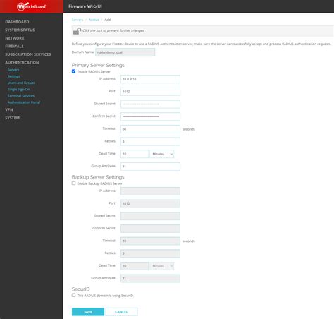 multi factor authentication 2fa mfa for watchguard firebox radius