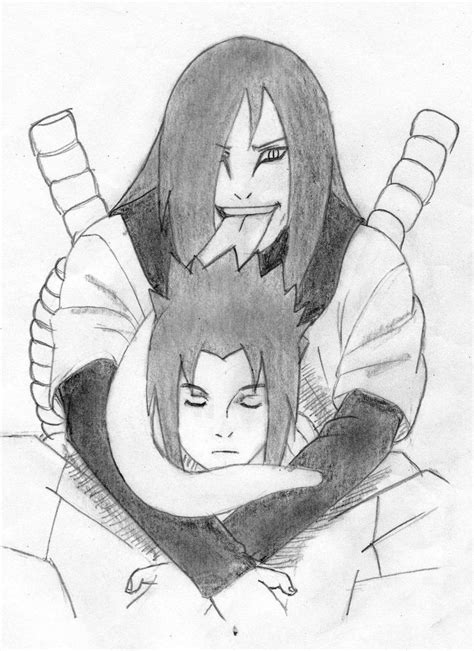 Sasuke And Orochimaru By Oliver Kyon On DeviantArt
