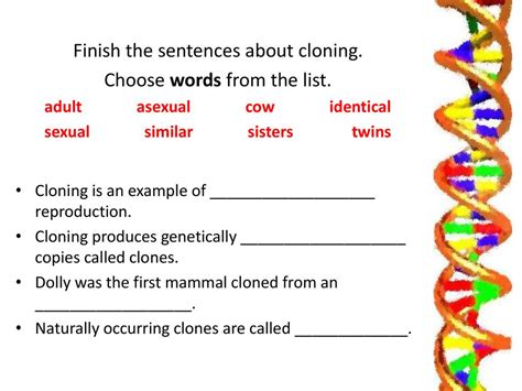 Cloning Part Ppt Download