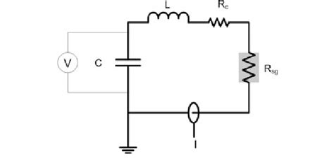 Equivalent Circuit For The Spark Generator During Discharge The