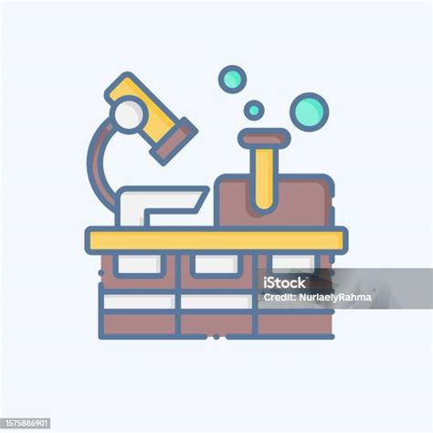 아이콘 연구소 핵 기호와 관련이 있습니다 낙서 스타일 심플한 디자인 편집 가능 간단한 그림 건강관리와 의술에 대한 스톡 벡터 아트 및 기타 이미지 Istock