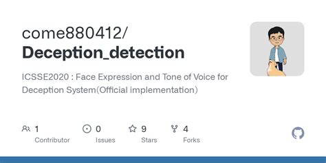 Github Come880412deceptiondetection Icsse2020 Face Expression
