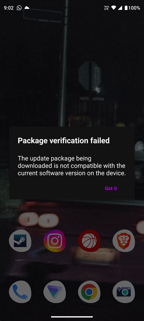 Package Verification Failed I Have Been Getting This Error Everyday For The Past Few Weeks R