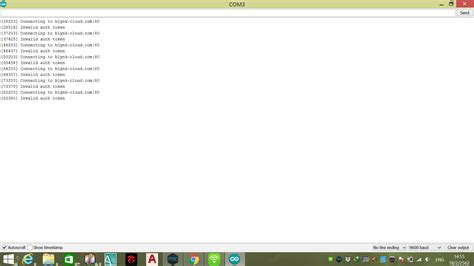 ปญหา Blynk ขน Invalid auth token เชอมตอไมได Blynk อเลกอซ Eleceasy