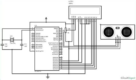 Ultrasonic Sensor Circuit Diagram