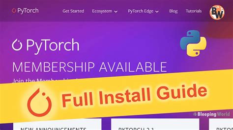 如何在 Windows 10 11 上安裝 Pytorch Nvidia Amd Gpu 和 Cpu