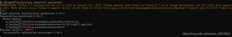 cryptographydeprecationwarning python 2 is no longer supported by the