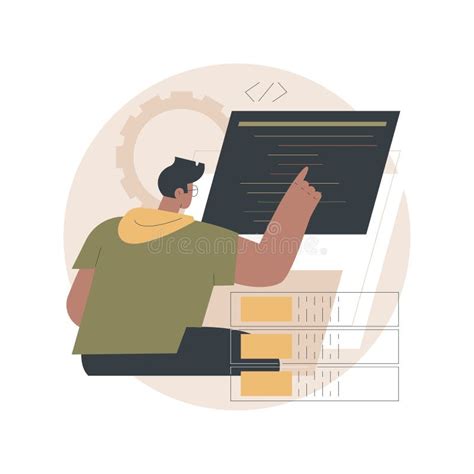 Big Data Engineering Abstract Concept Vector Illustration Stock Vector