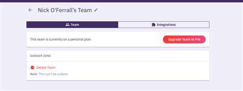 Move Integrations To The Sidebar · Issue 6556 · Parabolinc Parabol · Github