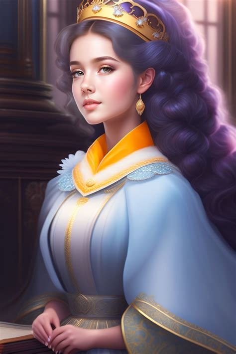 Lexica Beautifull Princess Wornking