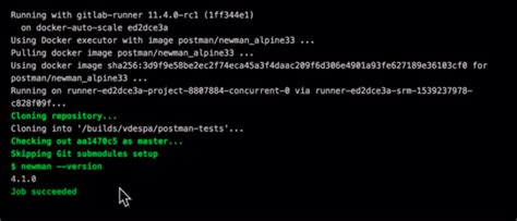 how to run postman test with newman in gitlab ci tech blogs