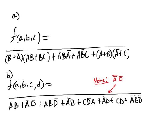 solved how would you simplify this equation using boolean
