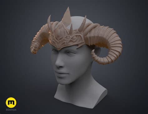 Asmodeus Horns Critical Role 3demon 3d Print Models Download