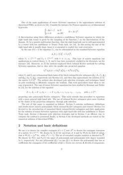 Tensorized Block Rational Krylov Methods For Tensor Sylvester Equations DeepAI