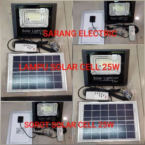 Promo Lampu Solar Cell Lampu Sorot Solar Cell Watt Solar Cell Diskon Di Seller Hunter