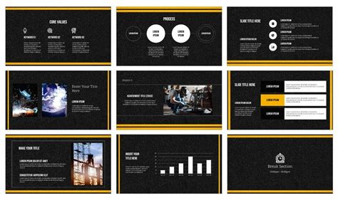 Asphalt Road Construction Google Slides PowerPoint Templates