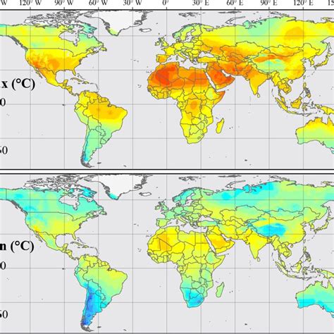 Spatial Pattern Of Estimated T A At The Global Scale On An Example Day Download Scientific