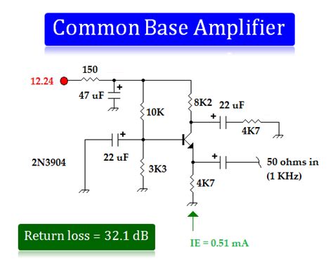 Common Base Amplifier Amplifier Circuit Circuit Diagram SeekIC