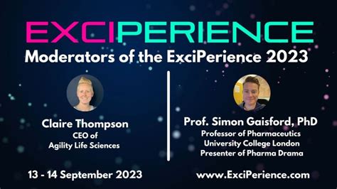 Philippe Tschopp On Linkedin Exciperience Excipients