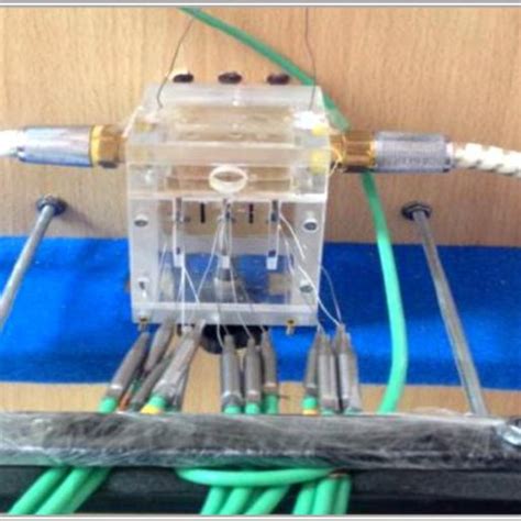 Test Section Of Temperature Measurements Download Scientific Diagram
