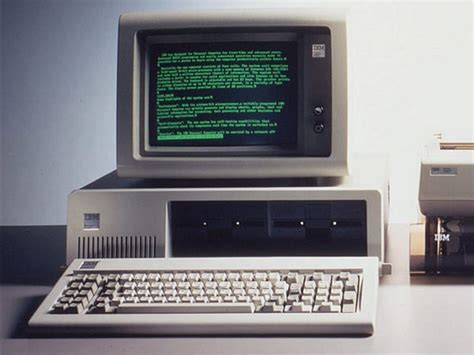foto show der erste ibm 5150 personal computer
