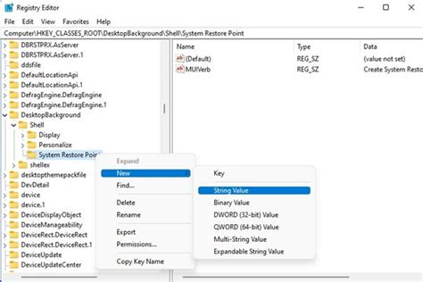 How To Add Create System Restore Point Option In The Context Menu