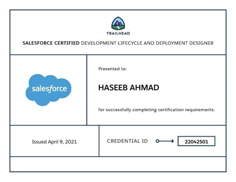 Haseeb A On Linkedin Salesforce Crm Trailhead Trailblazer Salesforcecertified…
