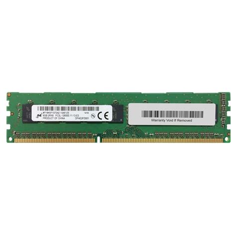 قیمت ، مشخصات و خرید رم دسکتاپ میکرون Ddr3 مدل Micron 8g 1600mhz پی