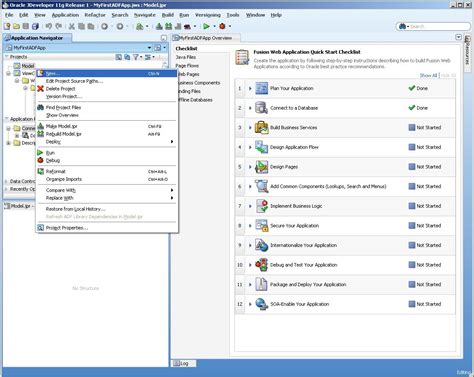 How To Create Simple Adf Form Using Oracle Jdeveloper 11g Yousaf
