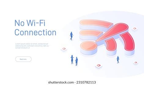 No Wifi Range Available Wifi Restricted Stock Vector Royalty Free Shutterstock