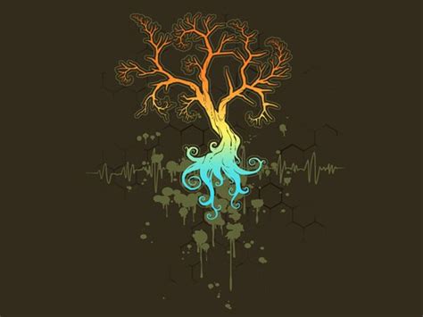 Fractal Tree 1900 Free Shipping Fractal Tree Tree Drawing