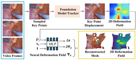 Tracking Aware Deformation Field Estimation For Non Rigid 3d Reconstruction In Robotic Surgeries