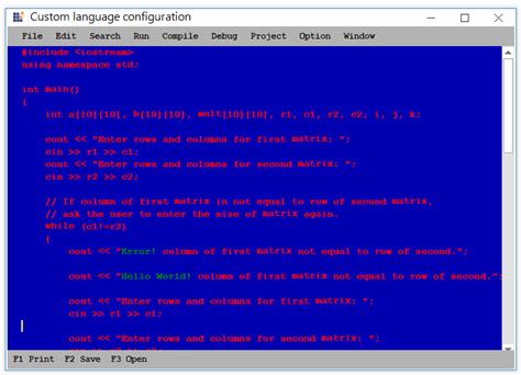 Syntax Highlighting In Windows Forms Syntax Editor Syncfusion