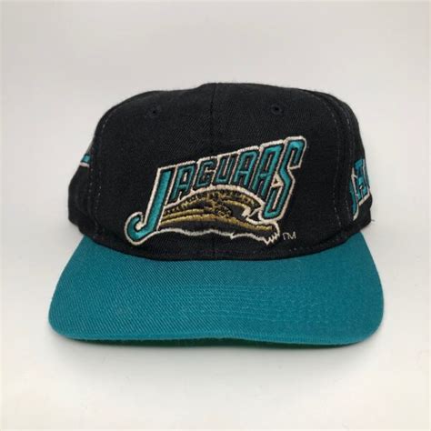 90s Jacksonville Jaguars Sports Specialties Nfl Snapback Hat Rare Vntg