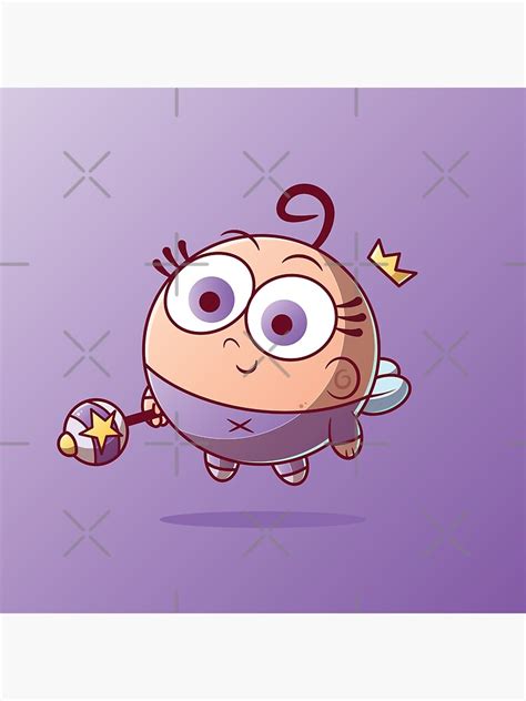 Fairly Odd Parents Baby Poof Cartoon Art Illustration Photographic Print By Shauniankaer