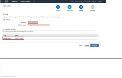 Como Criar As Credenciais De Acesso Somente De Leitura Para A API Central Server