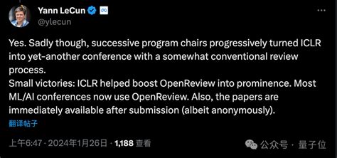 顶流mamba竟遭iclr拒稿，学者集体破防变🤡，lecun都看不下去了 文心aigc