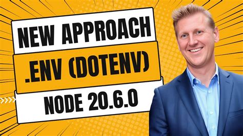 Hands On Tutorial To Use Environment Files Env In Nodejs 2060 Or