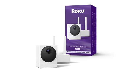 Roku Outdoor Camera SE Outdoor Security Cameras Roku