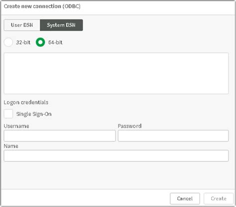 Qlik Sense Enterprise On Windows November 2024 Unable To Create Odbc