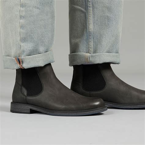 Buy Fluid Mens Camden Casual Chelsea Boots Black