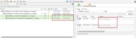 Cs352778 In Mapsb Assign Plant Action On Many Parts In A Bom Belong To Several Different