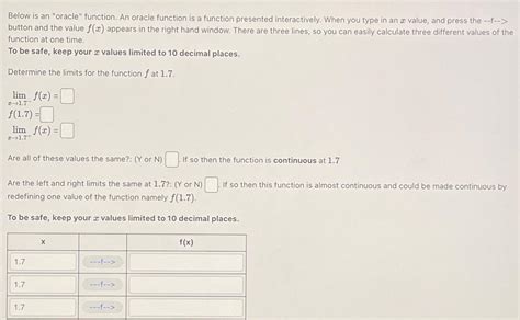 below is an oracle function an oracle function is