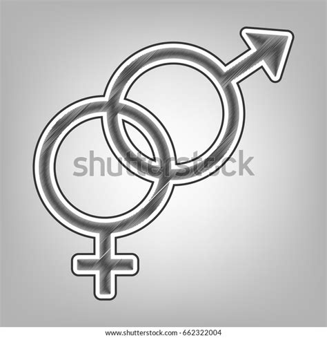 Sex Symbol Sign Vector Pencil Sketch Stock Vector Royalty Free Sex Symbol Sign Vector Pencil Sketch Stock Vector Royalty Free