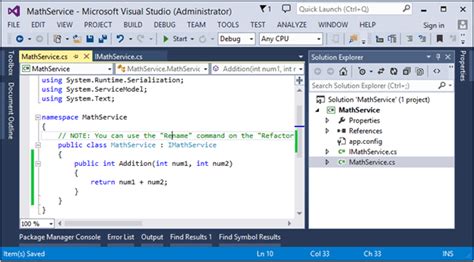 Create Simple Wcf Service And Host It On Console Application