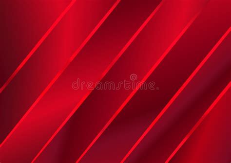 Abstract Red Gradient Shiny Diagonal Lines Background Vector Graphic