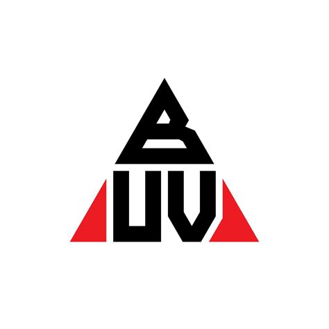 Buv Diseño De Logotipo De Letra Triangular Con Forma De Triángulo
