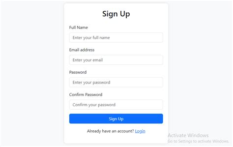Sign Up Page Design Source Code Using Html Css And Bootstrap Netcreator