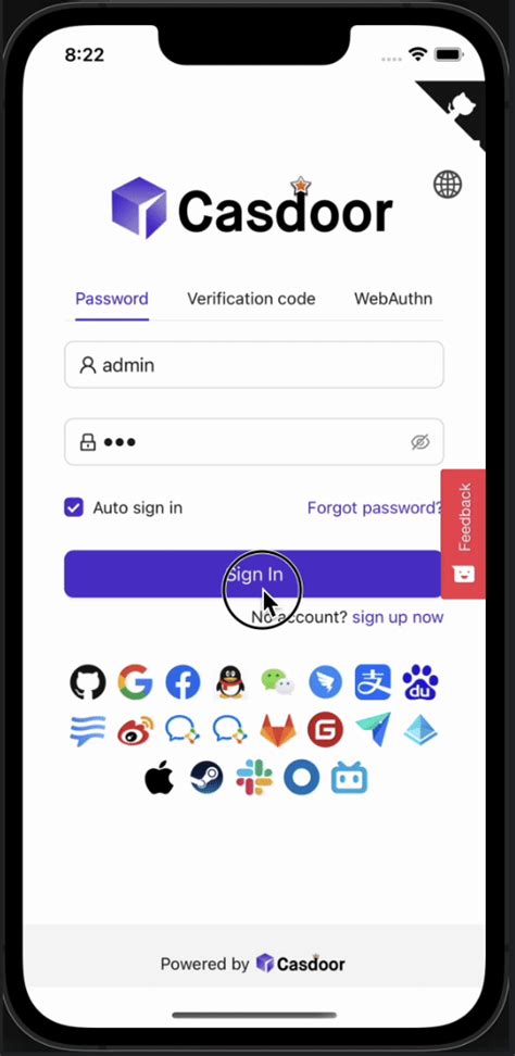 React Native App Casdoor An Open Source UI First Identity And Access Management IAM